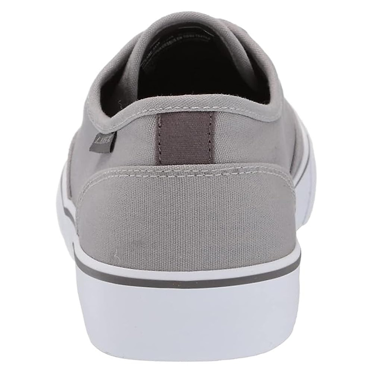 Lugz | Lear Classic Casual Sneakers for Men | Lace Up Mens Canvas Shoes | Everyday Men Footwear, Alloy/Charcoal/White, 9.5 M US