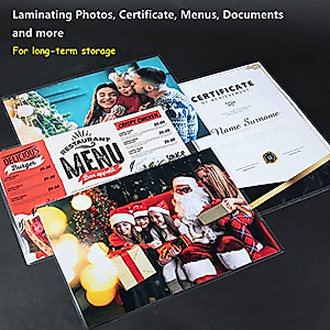 Koala Hot Thermal Laminating Pouches 3 mil 11.5x17.5 Inches Laminating Sheets for Seal 11x17 Inches Photos and Documents 55 Sheets for Extra Protection