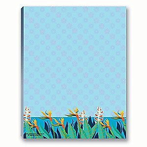 Floral Notepads - 4 Assorted Note Pads - Flower Theme Pads