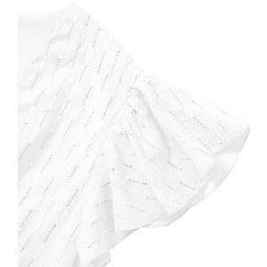 Camisunny Fashion 2023 Summer Dresses Sundress for Women Trendy Sexy V Neck High Waist White Size XL