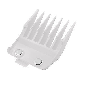 Stylecraft Professional Dub Magnetic Hair Clipper Guards, Premium Neodymium 1/16 to 3/4", White
