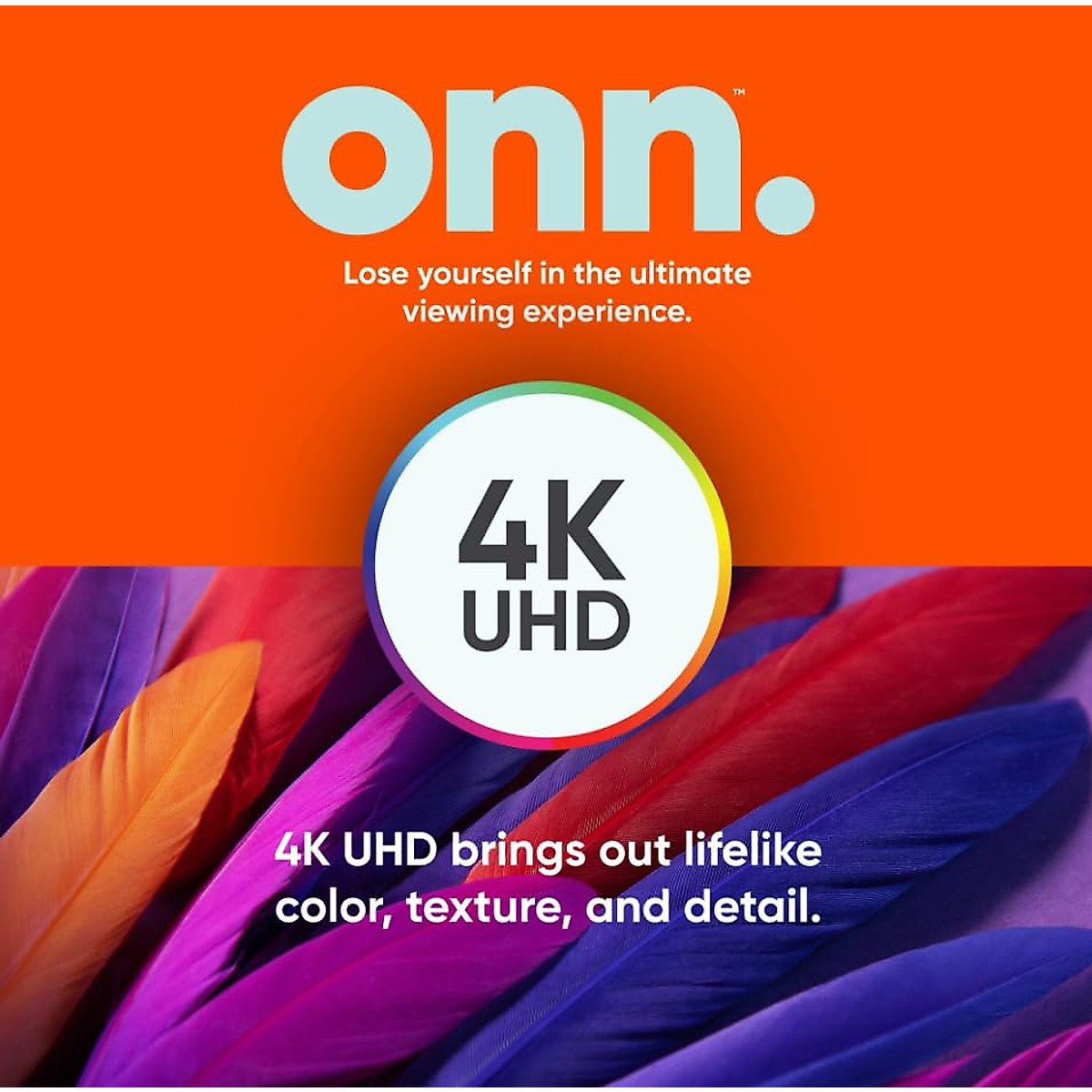 ONN 50-Inch Class 4k HDR10+ Smart TV + Free Wall Mount with Wi-Fi Connectivity and Mobile App | Flat Screen TV | Compatible with Home Kit | Alexa and Google Assistant (Renewed)