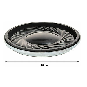 Metal Shell 2W 8 Ohm Micro Internal Speaker Magnet Loudspeaker 28mm Dia Round (4PCS)