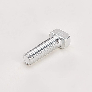 MroMax M6-1x20mm T Slot Bolts Carbon Steel Drop-in Stud Sliding Screw Bolt Metric Hammer Head Bolt for 30 Series Aluminum Extrusions Silver 20Pcs