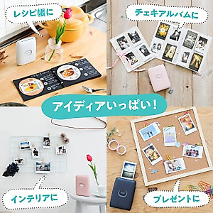Fujifilm Instax Mini Link2 Smartphone Printer, Clay White, INS Mini LINK2 C White