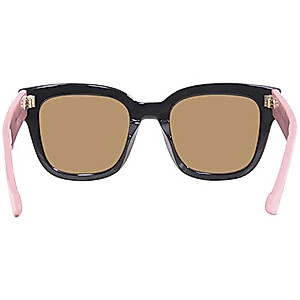 Gucci Women's Oversized Square Sunglasses, Black-Pink-Brown, One Size