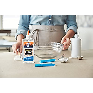 Elmer's Liquid School Glue, Clear, Washable, 32 Ounces - Great for Making Slime