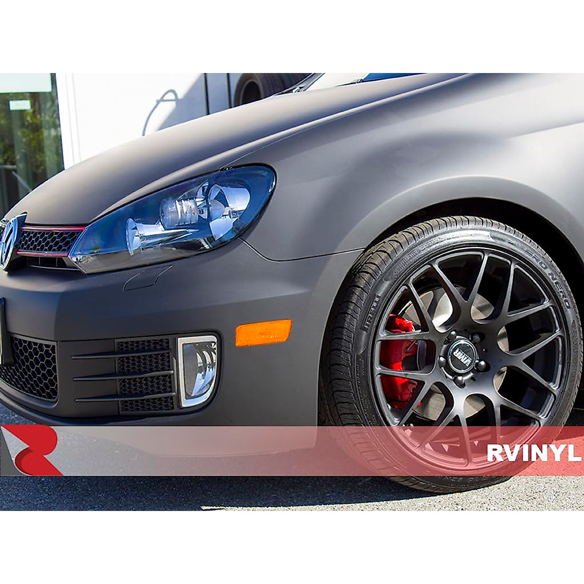 Avery Dennison SW900 180-O Matte Black Supreme Wrapping Film Vinyl Vehicle Car Wrap Sheet Roll - (120" x 60" w/Application Card)