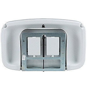 Koala Kare KB200-05 Horizontal Baby Changing Station - White Granite