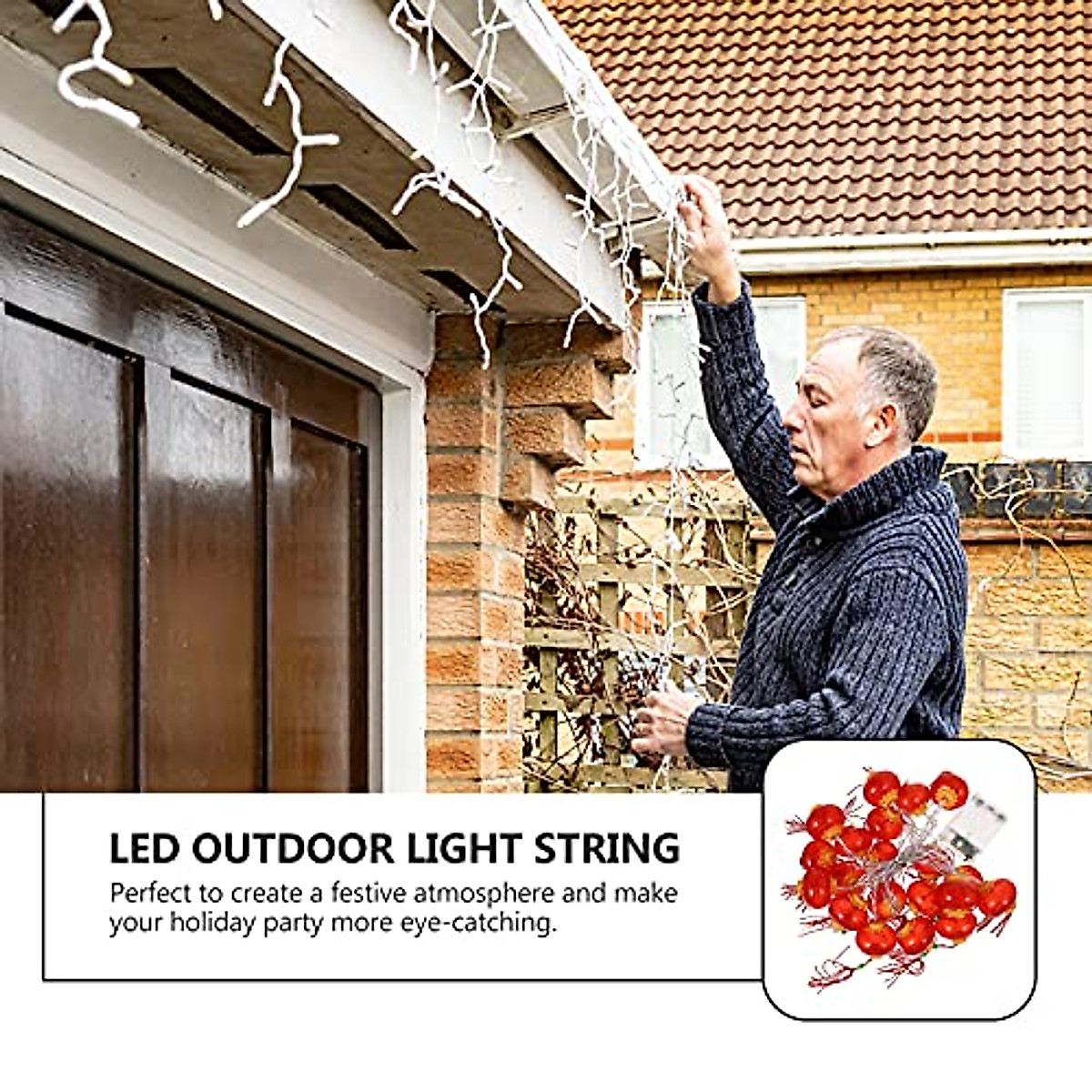 ibasenice Spring Festival Lantern String Lights LED Chinese Style Fairy Lights String Lamp Birthday Party Layout Lights Restaurant Garden Home Decor String Lights