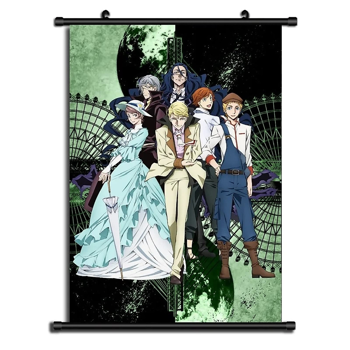 TSIR Anime Girl Bungou Stray Dogs Dazai Osamu Nakahara Chuuya Ryunosuke Anime Canvas Paintings Modular Pictures Poster Hanging Scrolls Home Decor For Living Room