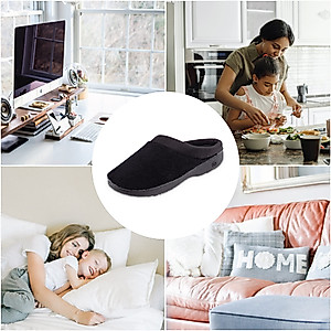 isotoner Women's Clog Slippers, Stone, 9.5-10