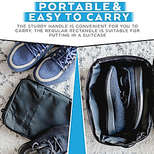 NOMATIC Shoe Cube: Shoe Packing Cube For Travel, Sneaker Bag, Shoe Travel Bag For Luggage
