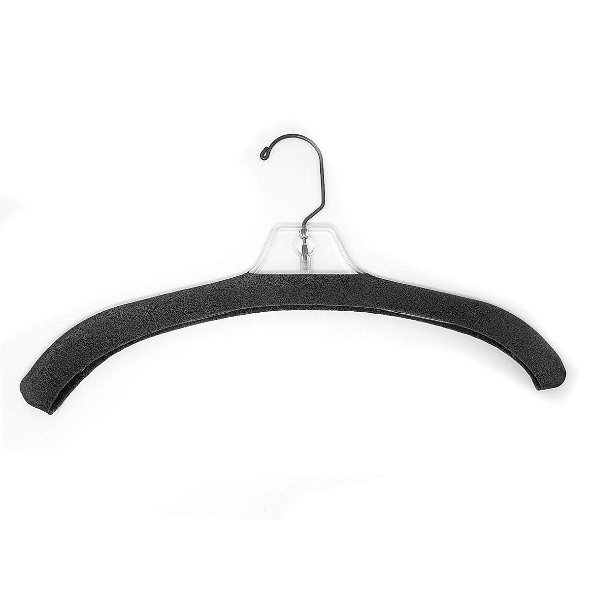 Foam Pad Hanger Covers, Charcoal Grey Foamies, 50 Pack