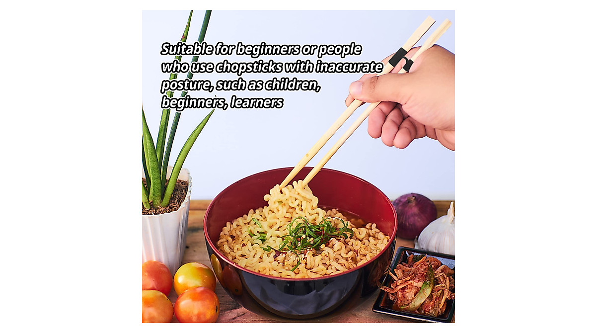 24 Reusable Chopstick Helpers for Easy Learning