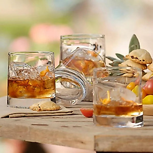 Luigi Bormioli, us kitchen, LUIG9 Veronese 11.5 oz Double Old Fashioned Glasses, 6 Count (Pack of 1), Clear