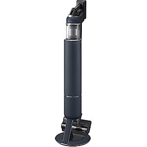 SAMSUNG BESPOKE Jet Cordless Stick Vacuum Cleaner with All In One Clean Station, Powerful Floor Cleaning for Carpet, Hardwood, Tile, Lightweight, HEPA Filtration, Midnight Blue