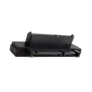 cablecc Right Angled 90 Degree SATA 22Pin 7+15 Male to SATA 22P Female Extension Convertor Adapter