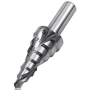 Zrong 4-16mm Drill Hexagon Screw Drill HSS Power Tools Spiral Grooved Metal Steel Step Drill Bit