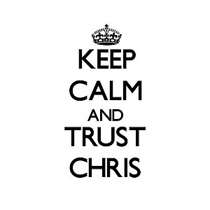 CafePress Keep Calm And TRUST Chris Mugs Ceramic Coffee Mug, Tea Cup 11 oz