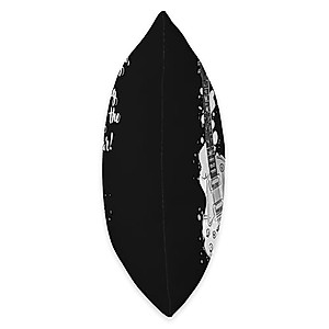 I've Had Enough I'm Going To Play The Guitar Musician Music Throw Pillow