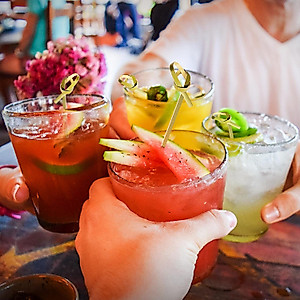 200PCS Cocktail Picks Bamboo Skewers For Appetizers, Fancy Toothpicks For Appetizers, Handmade Bamboo Sticks With Knot, 4.7 Inch Long Cocktail Toothpicks For Charcuterie Accessories Drinks Food Picks