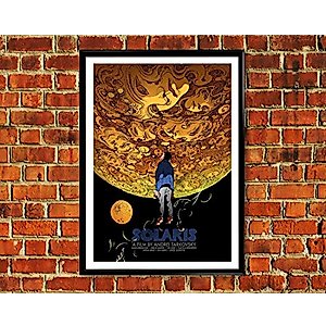 Tarkovsky Movie Poster Solaris Print Soviet Art Movie Andrey Tarkovski
