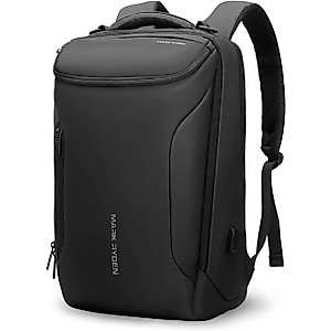 Mark Ryden Laptop Backpack for Men,17.3 Inch Large Capacity Business Backpack,Waterproof Travel Backpack with USB Charging Port (YKK-3 Pocket)