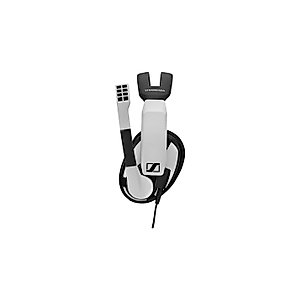 EPOS 【Amazon.co.jp 限定】 ゲーミングヘッドセット 有線 密閉型 ノイズキャンセリング マイク付き GSP 301 ホワイト 【国内正規品】