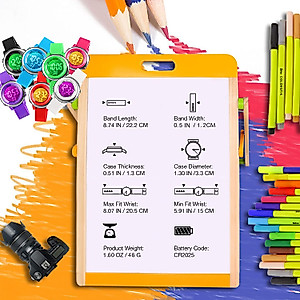 cofuo Kids Digital Sport Waterproof Watch for Girls Boys, Kid Sports Outdoor LED Electrical Watches with Luminous Alarm Stopwatch Child Wristwatch