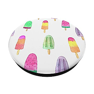 SUMMER BEACH TROPICAL PHONE GRIP - POPSICLE ICE CREAM PopSockets PopGrip: Swappable Grip for Phones & Tablets
