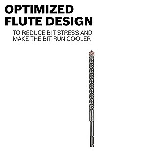 BOSCH HC2312 3/16 In. x 3-1/2 In. x 6-1/2 In. Bulldog SDS-Plus Hex Drive Rotary Hammer Bit