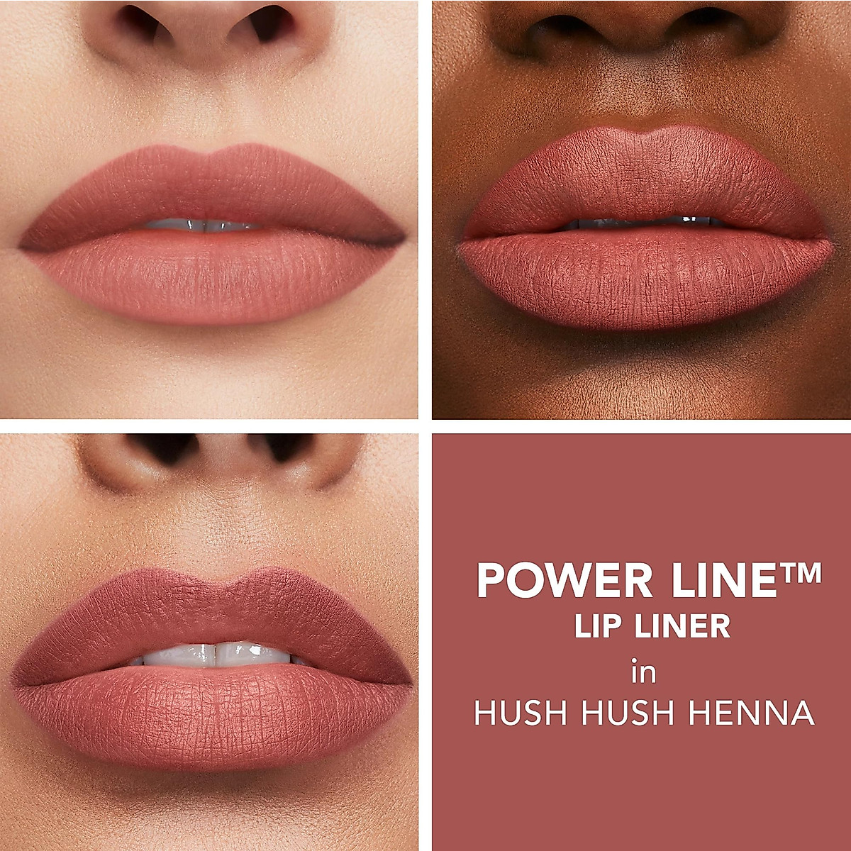 Buxom Power Line Plumping Lip Liner, Long Lasting and Retractable Lip Liner, Moisturizing with Peptides and Vitamin E for Plump, Cruelty Free