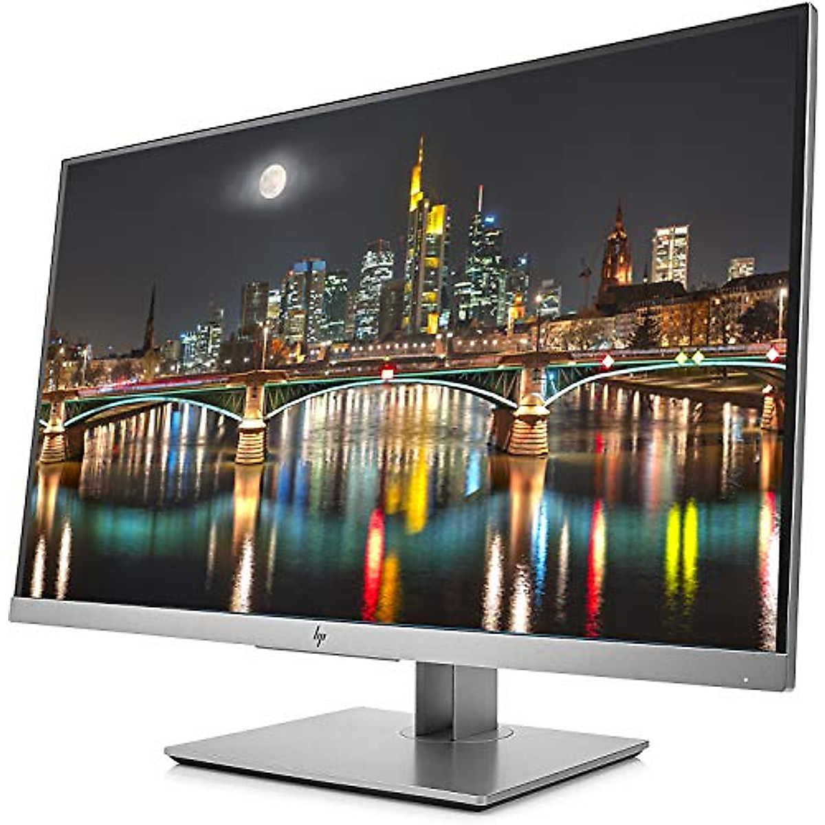 HP Business EliteDisplay E273 27" Screen Full HD LED-Lit Black/Silver Monitor 2-Pack