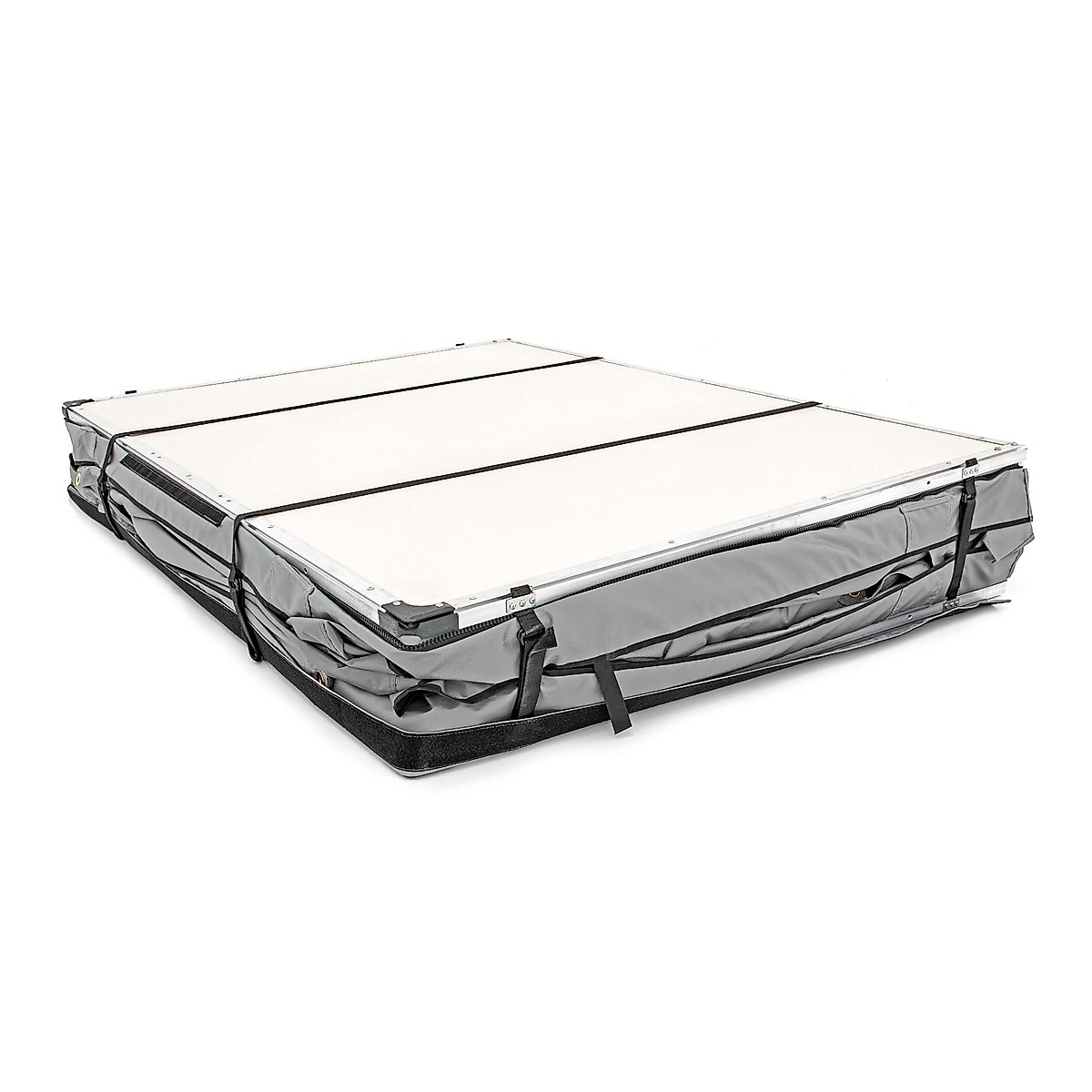 Rough Country Roof Top Tent | Rack Mount | 12V Accessory & LED Light Kit - 99050, 3 Person, Camping & Hiking