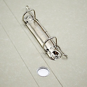 Leitz 2-Ring 1-Inch Premium A4 Sized European Black Marbled Binder, Black (R25)