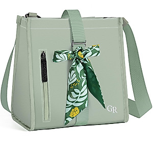 GLORIEROO Lunch Bag Women Gifts for Women - Insulated Foldable Leakproof Lunch Box Tote for Women Girls Kids for School Work Travel