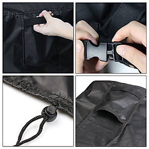 Jungda Rolling Tool Cart Cover 46 Inch,Waterproof Utility Cart Cover Service Cart Cover - 46 X 26 X 33 Inch