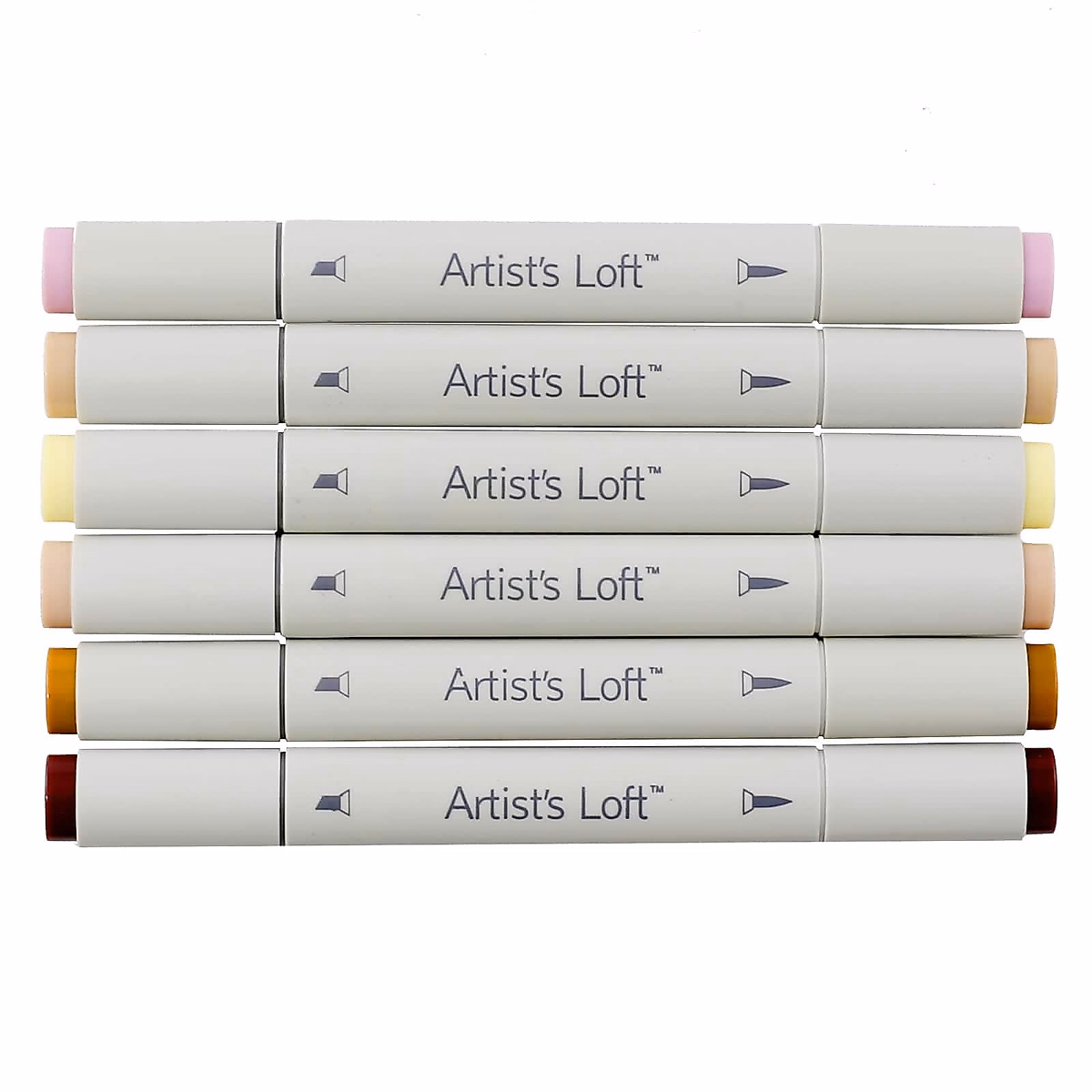 Artist's Loft Portrait Sketch Markers 6 Piece Set