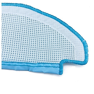 SteFik Washable Cloth Mop Pads. Compatible for Ecovacs Deebot Ozmo T8 AIVI/T8 Max/ T8/ T9/ T9 AIVI /N8/ N8 Pro Plus/ N8 Pro, Compatible for Yeedi Vac Robot Vacuum (Color : 10PCS)