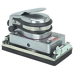 Jitterbug Random Orbital Air Palm Sander, 8", Industrial Duty, Pneumatic Finish Sander Tool, 8,000 RPM