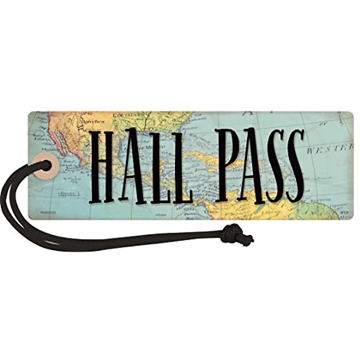 Teacher Created Resources Travel The Map Magnetic Hall Pass (TCR77476)