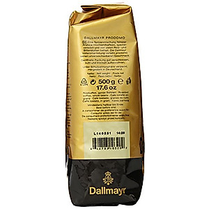 Dallmayr Gourmet Coffee, Prodomo (Whole Bean), 1.1 Pound (Pack of 2)