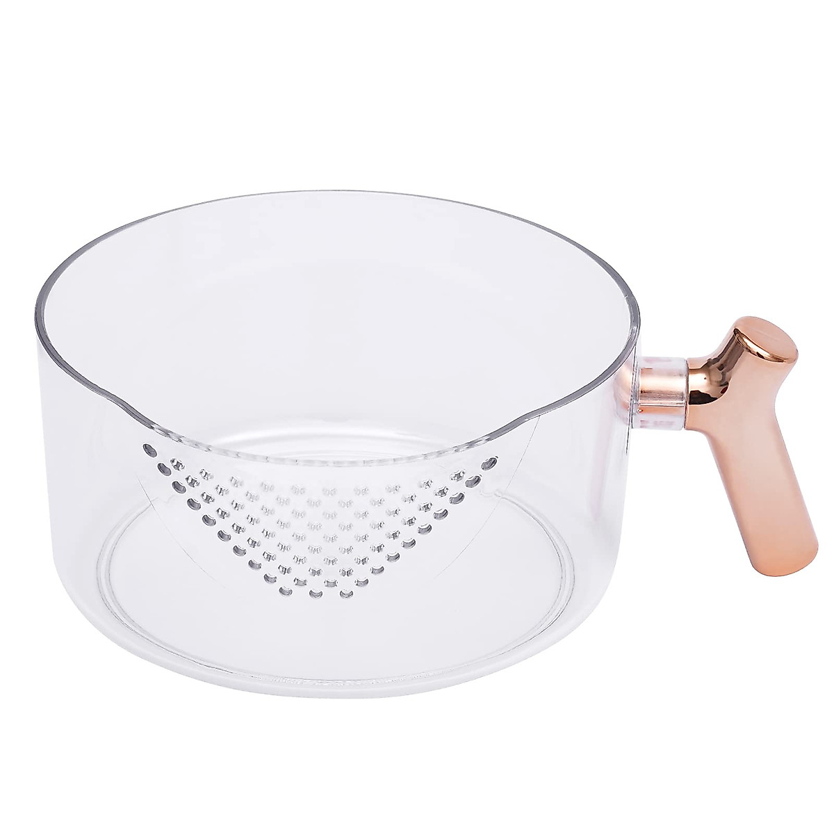 Kaibrite 6-Grid Rice Dispenser Dry Food Dispenser Multi-function Separate Grain Storage Container Automatic Rice Bucket with Lids&Cup