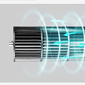 Lamps Air Curtain, dust-Proof, Low Energy Consumption, Anti-Cold and hot air Loss, Comes with Blue Light Remote Control, a Variety of Sizes for You to Choose (Size : 600mm)