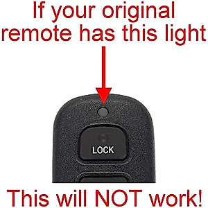 DRIVESTAR Keyless Entry Remote Car Key Replacement for Toyota Celica Echo FJ Cruiser Highlander RAV-4 Tundra Prius Replacement for HYQ12BBX