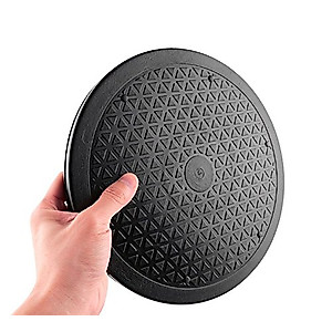 Floratek 12” Rotating Swivel Heavy Duty Wheel 360 Degree Rotate Turntable Lazy Susan Turnplate for Clay Pottery Sculpture Monitor TV 30cm