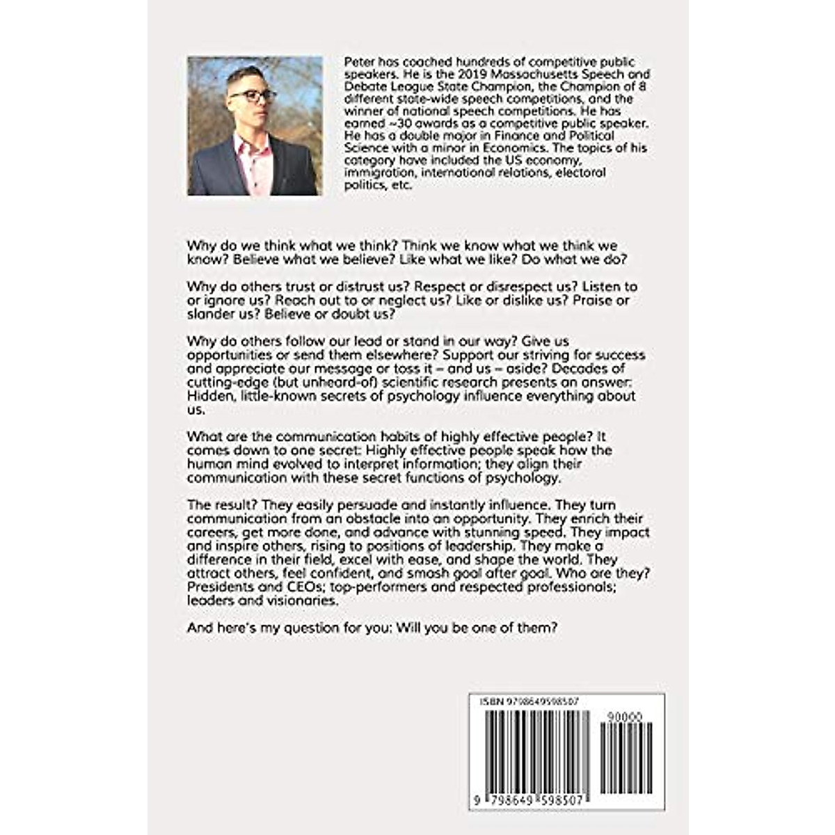 How Highly Effective People Speak: How High Performers Use Psychology to Influence With Ease (Speak for Success)