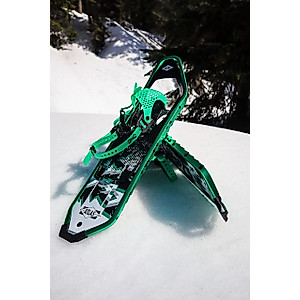 Atlas Snowshoes Mens Range-Trail Snowshoe, Green, 30