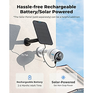 REOLINK 2 Pack Go Plus Celluar Security Camera Bundle with Solar Panel